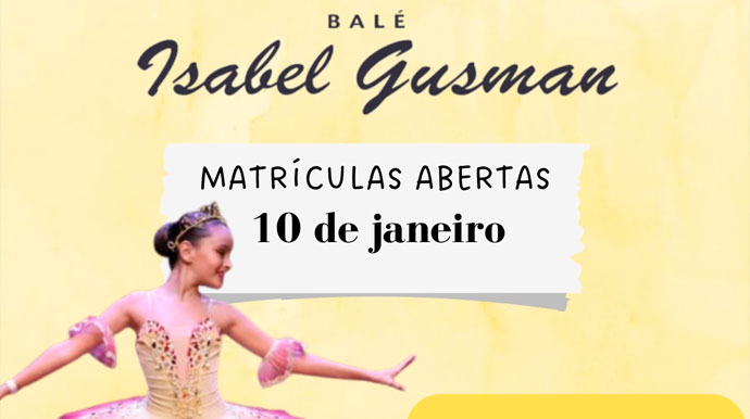 Escola de Balé "Isabel Gusman" está com matrículas abertas para 2023 ...